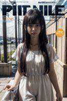 Mobile wallpaper， all become F Shiki Magata， realistic， beautiful anime ...